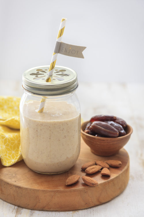 Smoothie bananes, dattes et amandes - Kartago_Tunisie